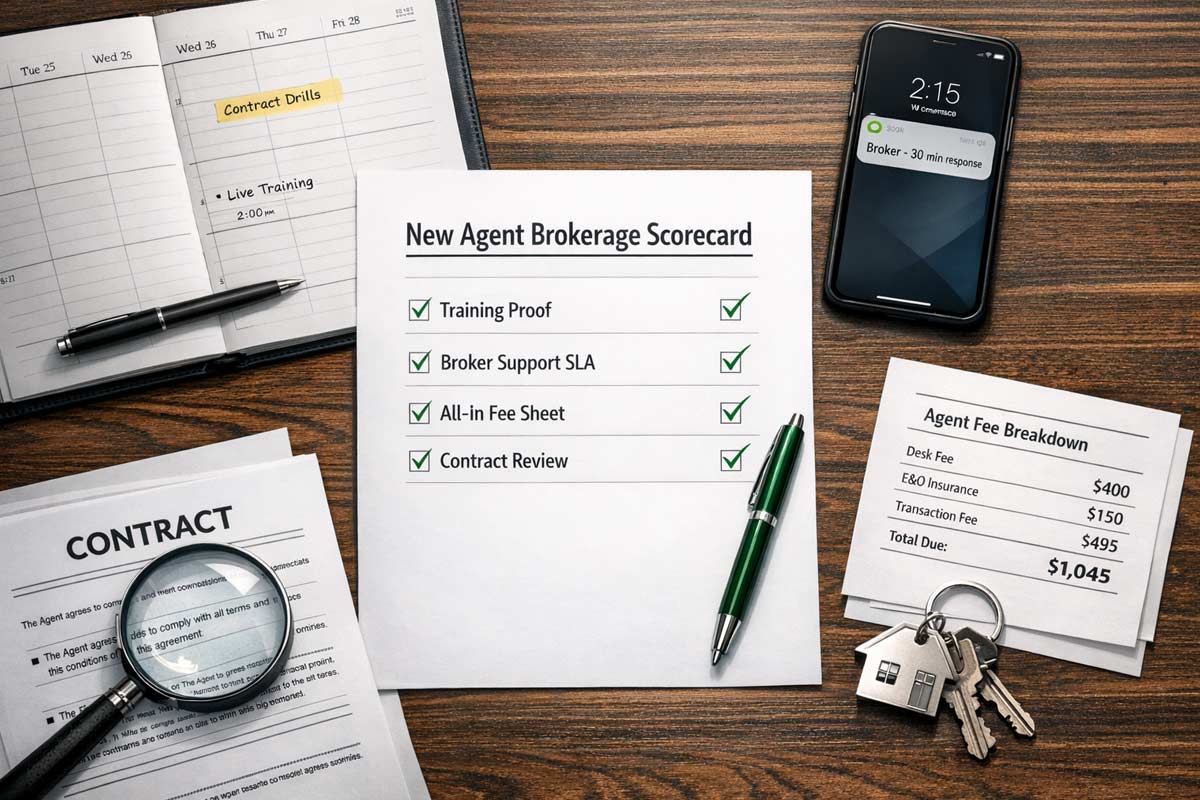 Best Brokerages for New Agents in California: Training, Mentorship & Fees